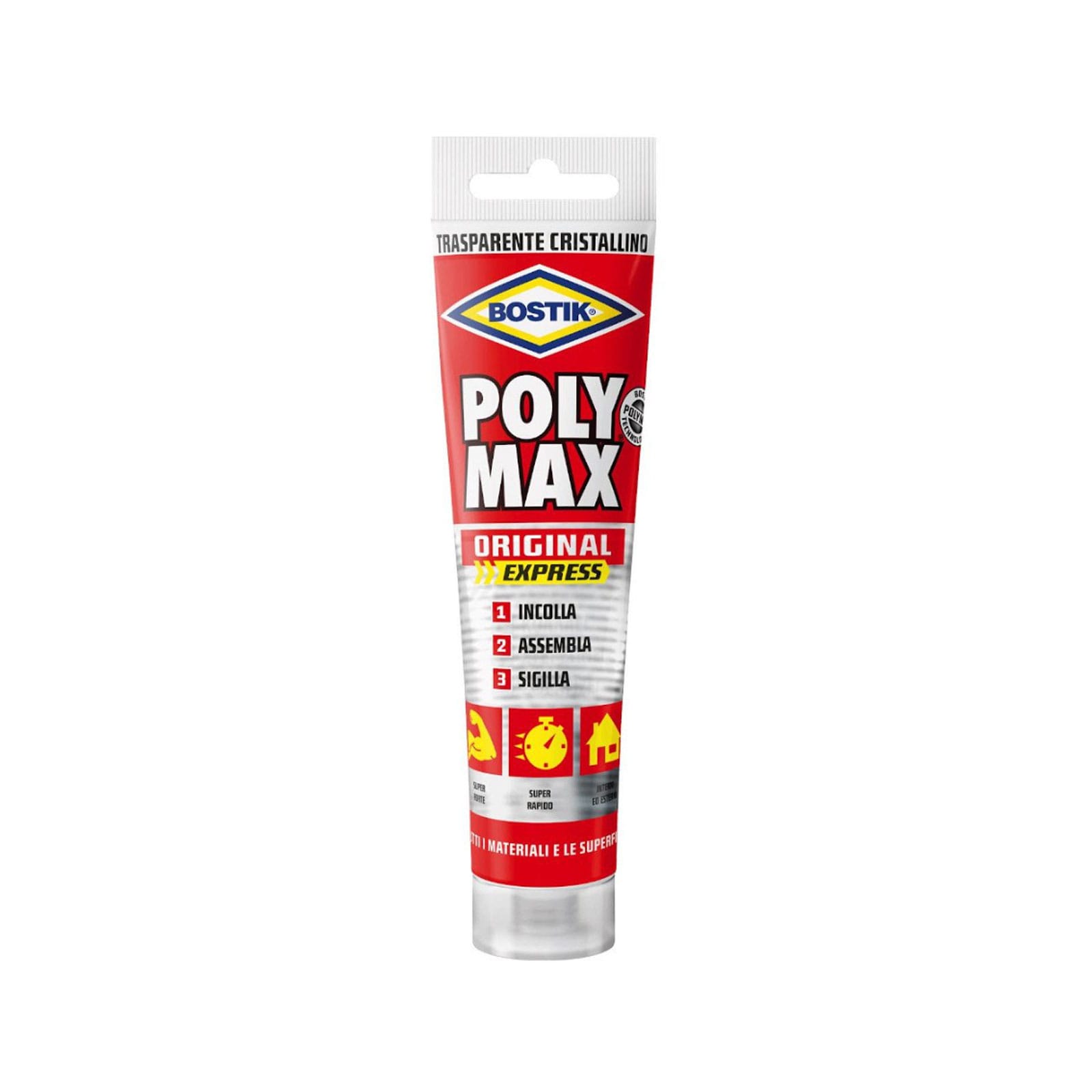 Bostik Poly Max Original Express Cristallino 115g - La Meccanica Online